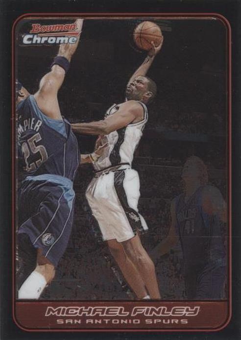 2006-07 Bowman Draft Picks & Stars - Chrome Michael Finley #51 for sale ...