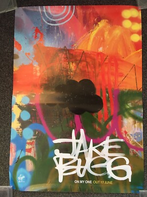 JAKE BUGG - MUSIC PROMO POSTER - ON MY ONE ALBUM - OFFICIAL & ORIGINAL ...