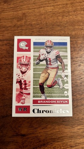 2020 Panini Chronicles #86 Brandon Aiyuk Rookie Card | eBay