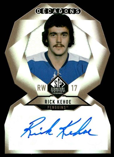 2020-21 SP Signature Edition Legends Decagons Gold Autographs Rick ...