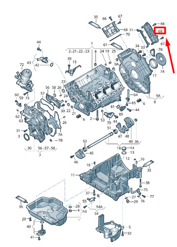 NEW AUDI A4 8K2,B8 ENGINE TIMING COVER 059109129AG ORIGINAL NO DUTY TO ...