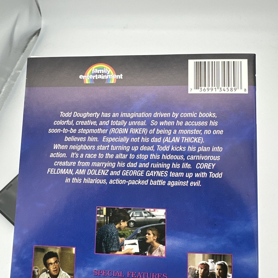 Stepmonster (DVD, 2004) Alan Thicke 1993 Very Nice ! 🔥 Ultra Rare DVD ...