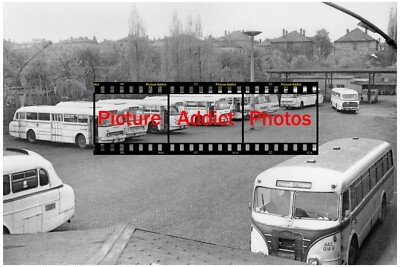 Foto, Dresden-Nausslitz DDR, IKARUS 66, IFA H6B Omnibus, Kraftverkehr ...