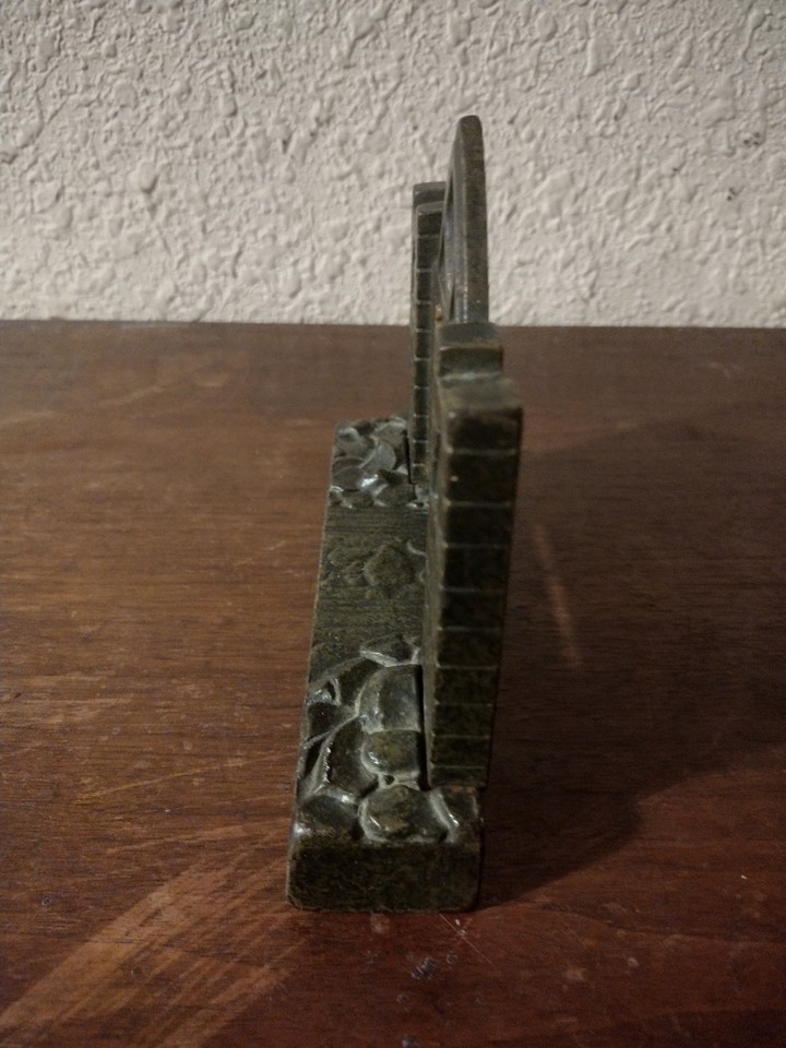 1920s Judd Cast Iron Gothic Mission Gate Bookend/Doorstop Heavy Antique ...