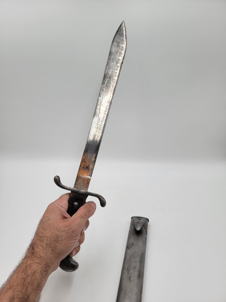 Rare Argentine Model 1909 Bolo Short Sword W Matching Numbers Bayonet ...