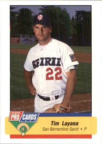Tim Layana 1994 Fleer ProCards #2752 RC San Bernardino Spirit ...