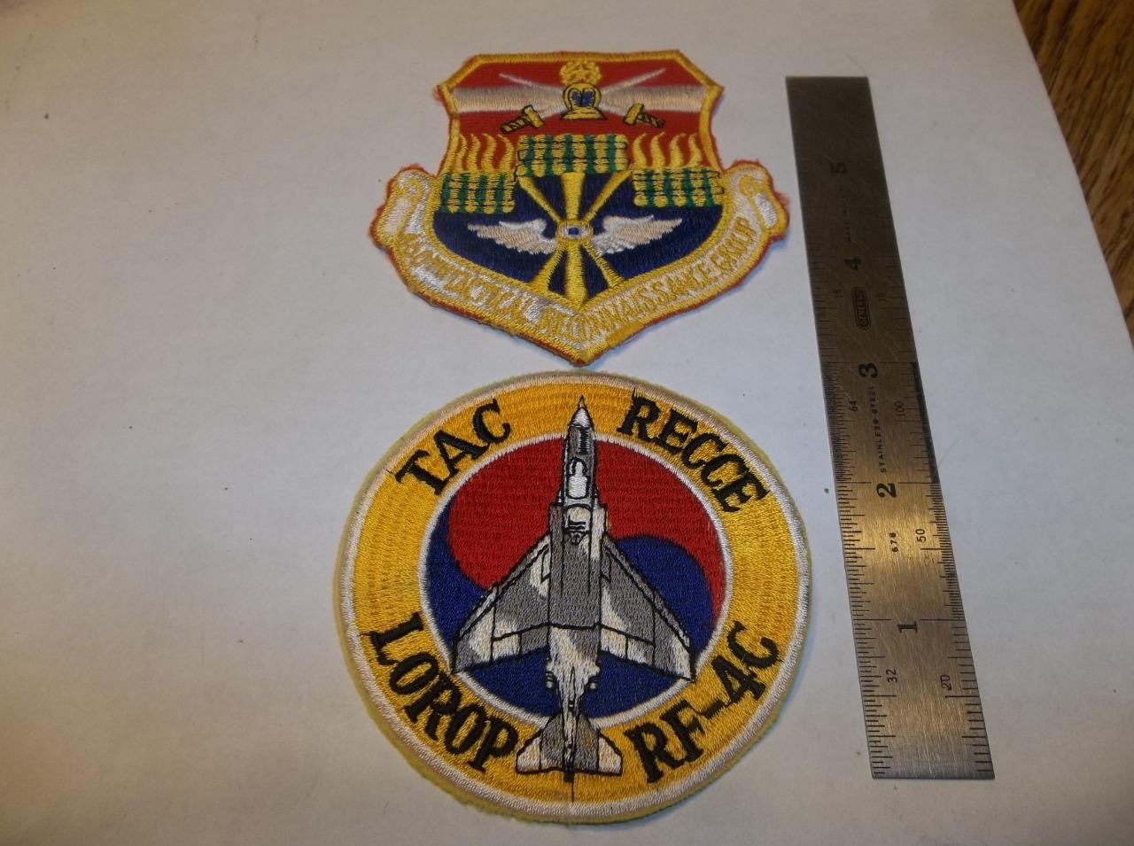 USAF patches 8 E 460 TRG & 15 TRS LOROP both Korean made see below | eBay