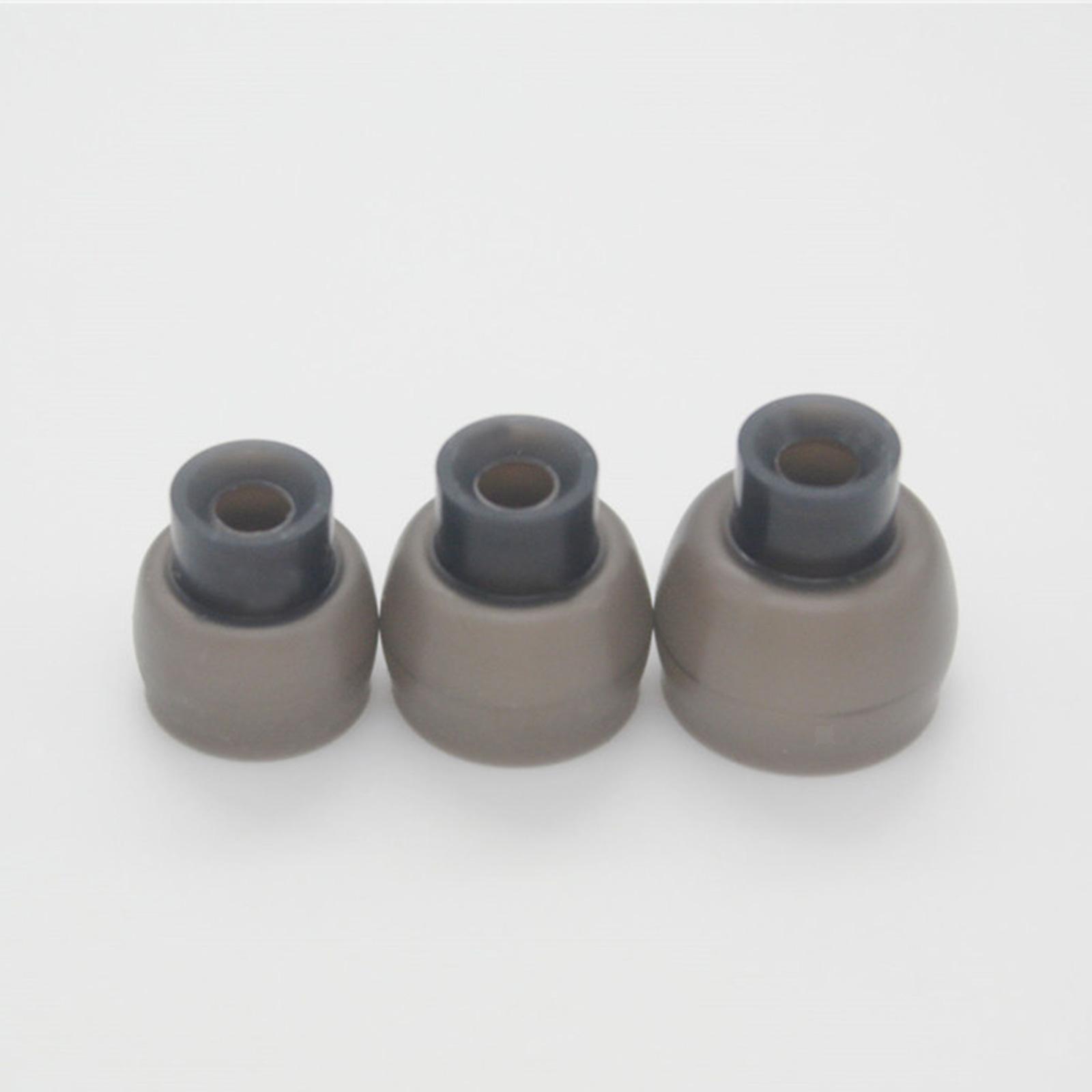 6x Earbud Tips Silicone Small Medium Large in Ear Earphones Earbuds Ear ...