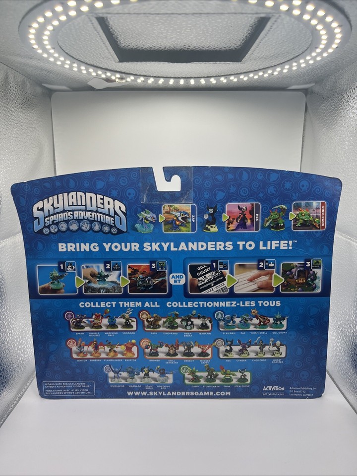 2011 Skylanders Spyro's Adventure Silver Dino-Rang Rare Chase Variant ...