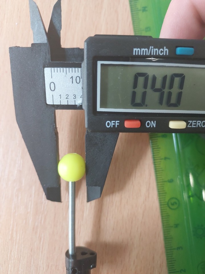 50 Pcs In Lot Ice Fishing Spring Metal Bobbers Indicators Test 2-4gr 9 ...