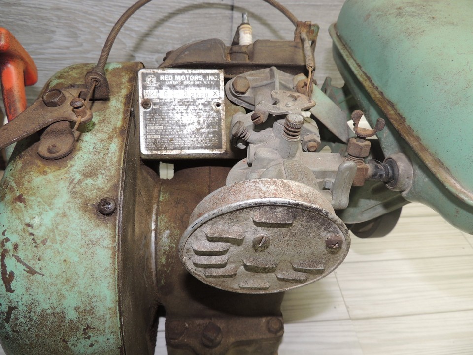 1952 REO TROLLABOUT Inboard Marine Engine, MK1 Type G, 8G2528X 1.5 HP ...