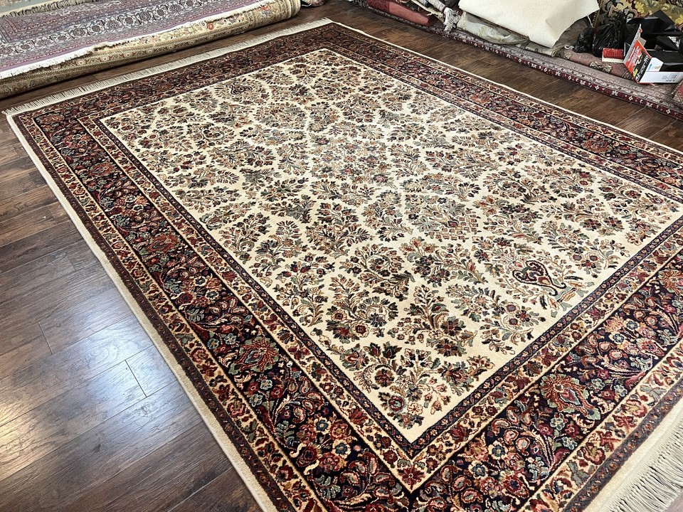Karastan Rug 8'8" x 12' Ivory Sarouk #760 Original Karastan Carpet 700 ...