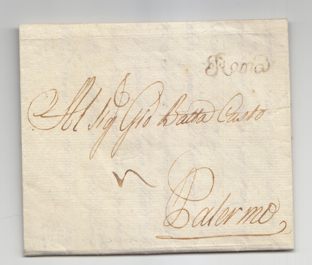 MM329-INCOMING Mail-Pref.da Genova Via Rome X Palermo | eBay