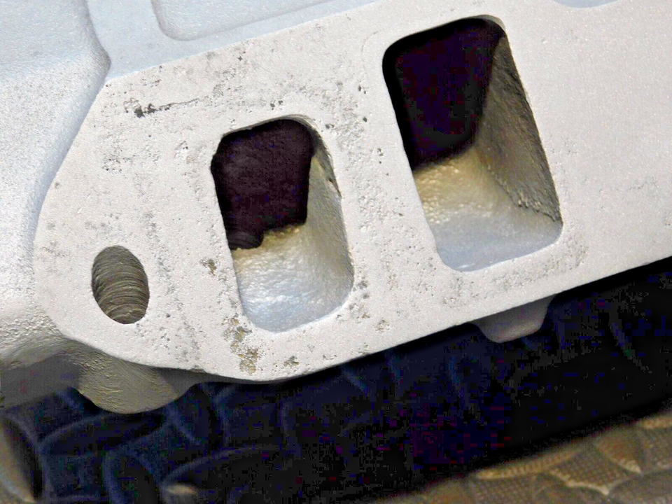 EDELBROCK F4B ALUMINUM INTAKE MANIFOLD FORD 289,302 MUSTANG,COUGAR ...