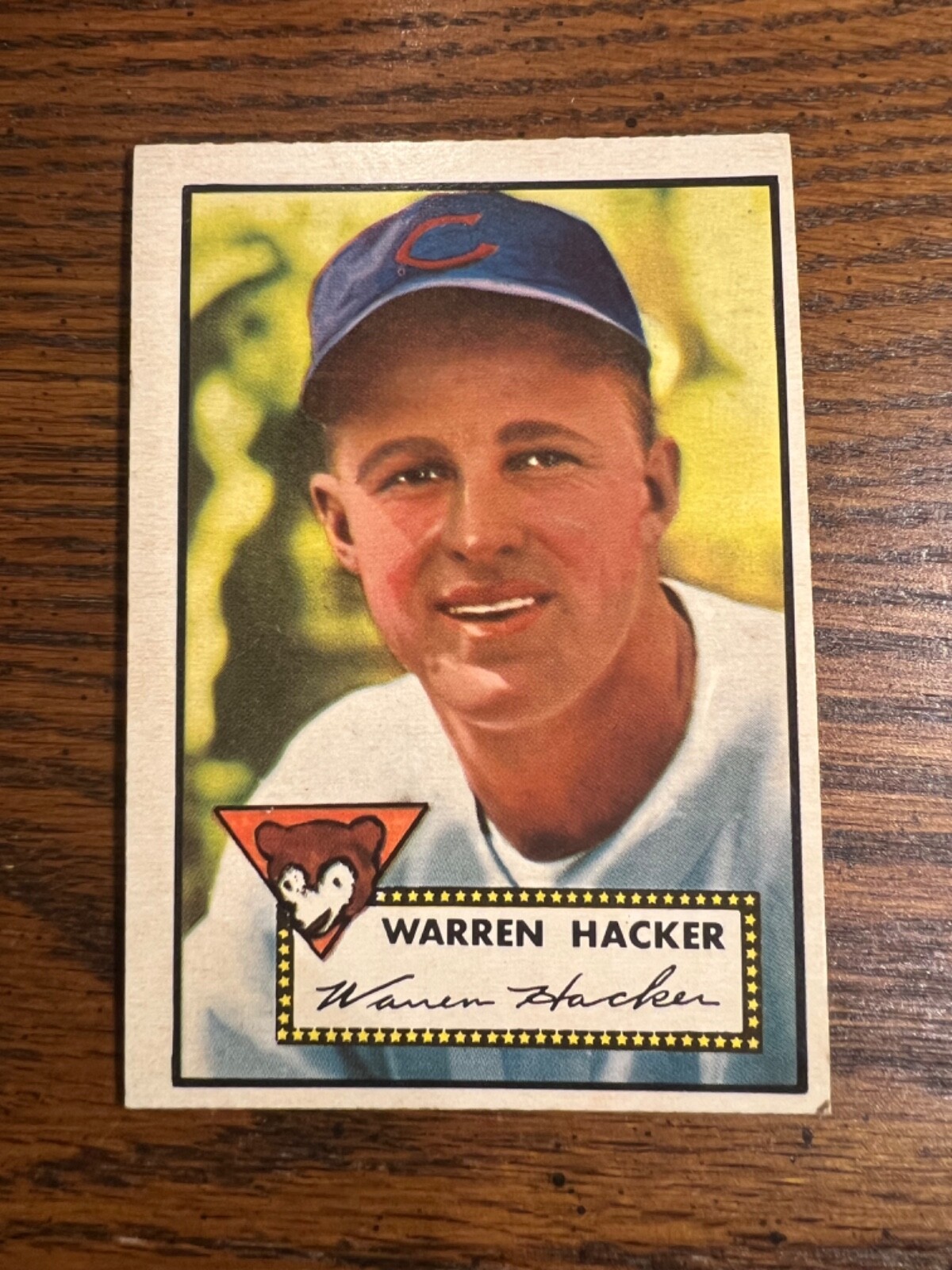 1952 TOPPS BASEBALL HIGH #324 WARREN HACKER EXMT/NM!!!!!!!!! | eBay