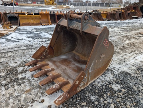 48" JRB Excavator Bucket; 70 mm Pins; Fits: Cat, Komatsu, Kobelco ...
