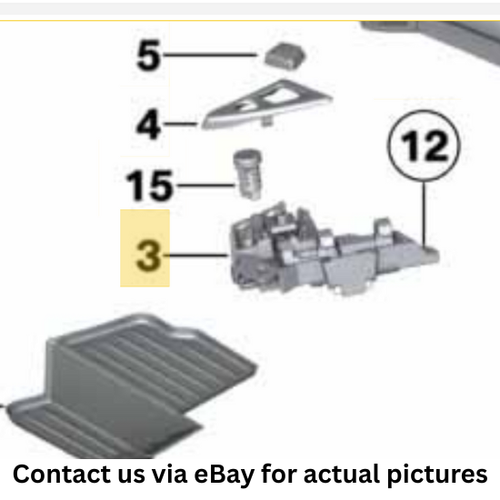 2011-2016 BMW 520i F10 Mittelkonsole Armlehne Verriegelung OEM ...