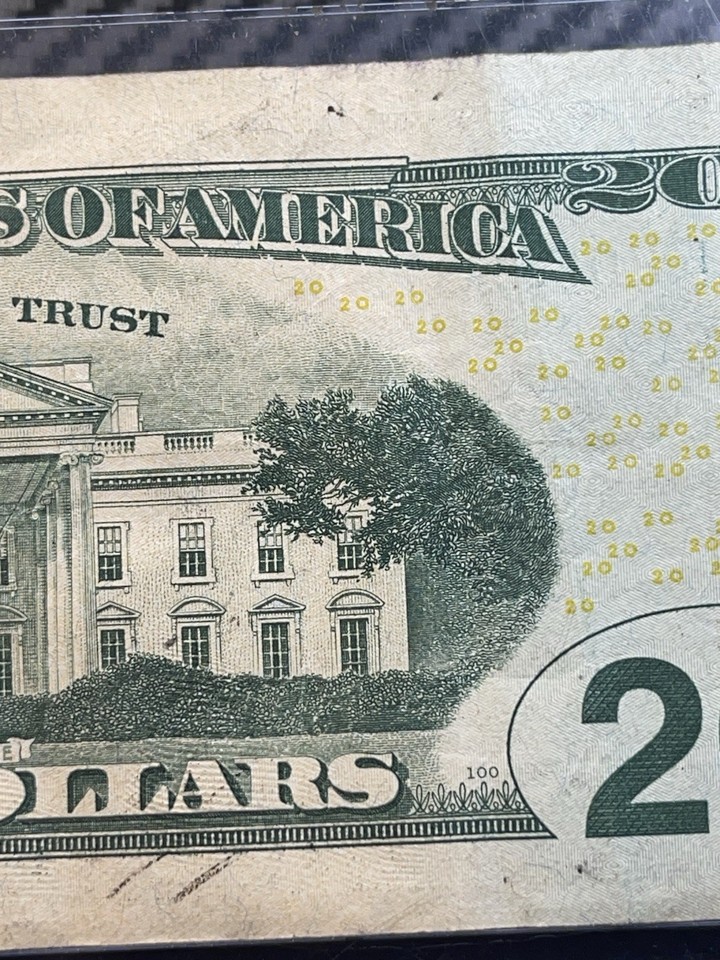 ERROR Ink Smear/Splatter $20 2017 Federal Reserve Note Bill | eBay