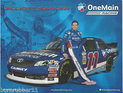 2013 ELLIOTT SADLER "ONE MAIN FINANCIAL RACING" #11 NASCAR NWIDE ...