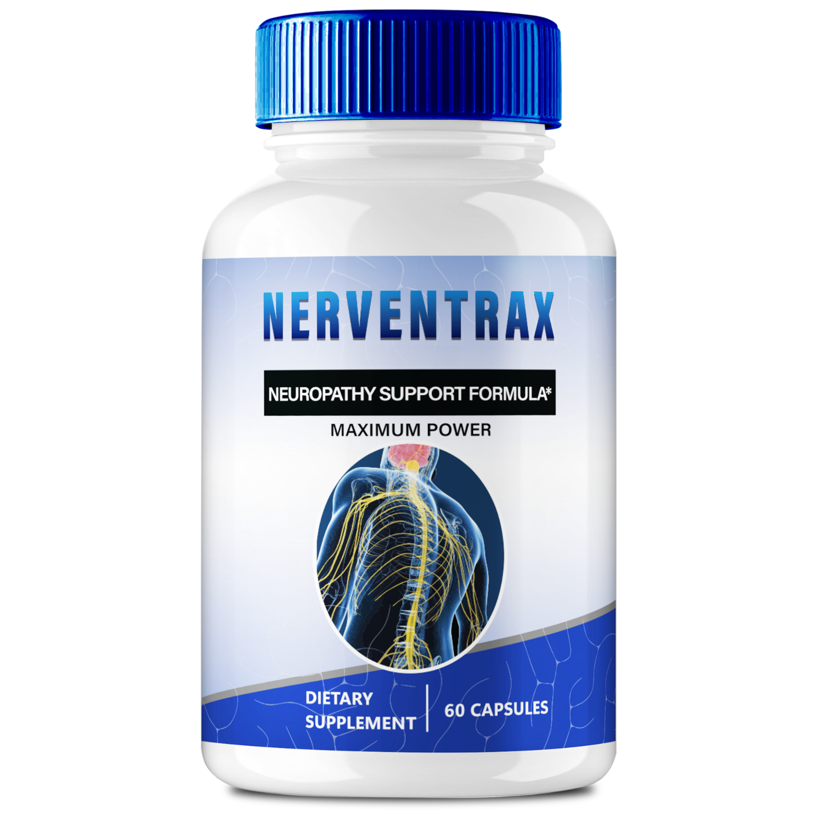 Nerventrax Neuropathy Support Formula for Nerve Health & Mobility 60ct ...