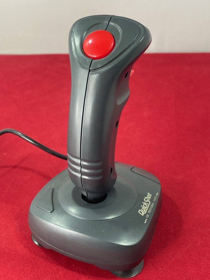 Nuovo Quick Shot Apache 1 Digitale Joystick per Atari & Commodore ...