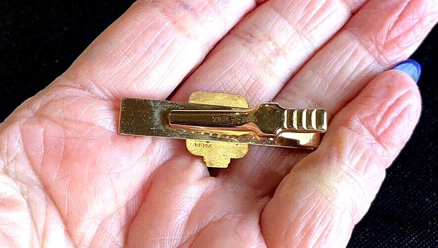 State Farm Insurance 10 Year Service Award Tie Bar Clip 12K 10K Gold ...
