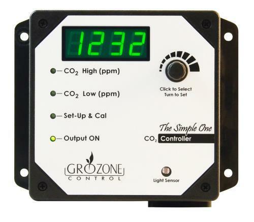 Grozone Controls Sco2 0-5000 PPM Co2 Controller - Simple One Series for sale online | eBay