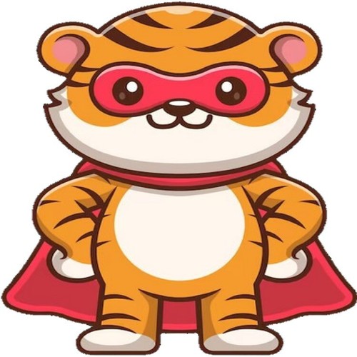 30 Custom Super Hero Tiger Personalized Address Labels | eBay