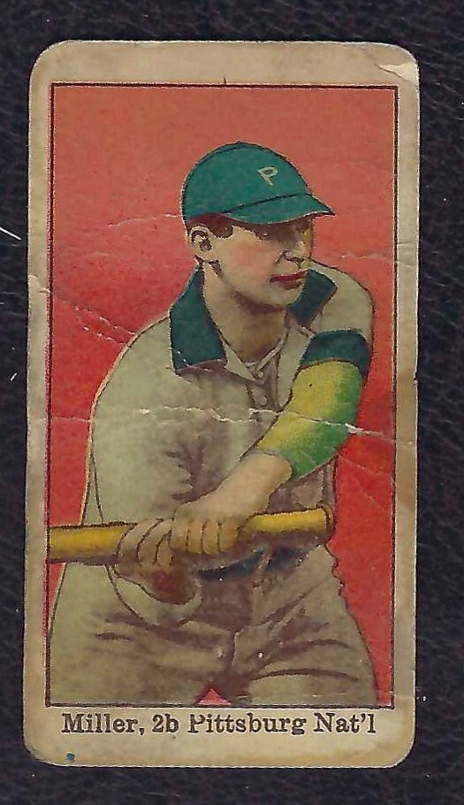 1909 E92 Dockman & Sons Gum Dots Miller, Pittsburgh Pirates, Fair | eBay
