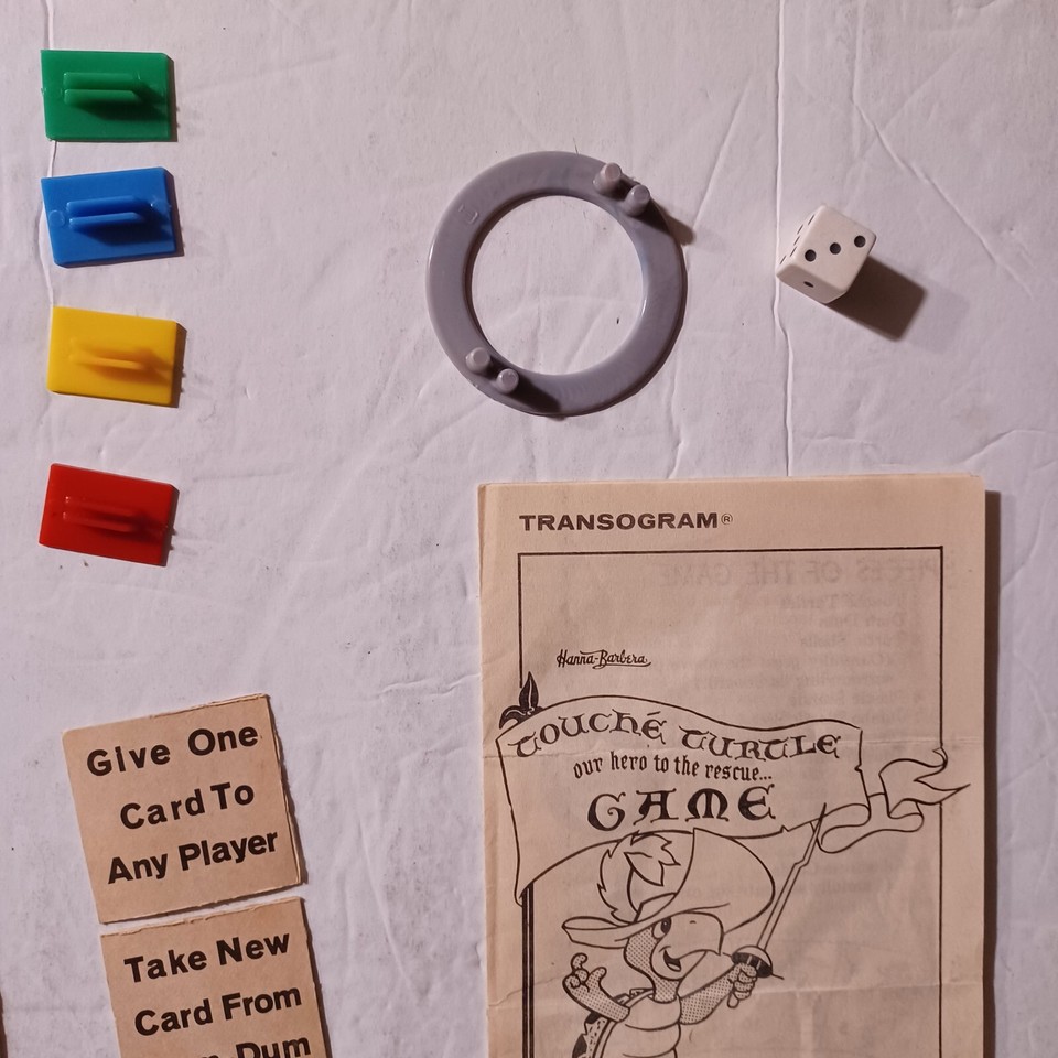 Touche Turtle Board Game Vintage VERY RARE | eBay