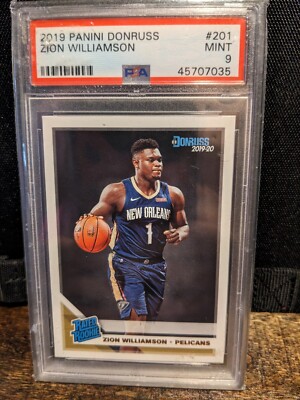 Panini Zion Williams Rookie Card PSA 9 Mint | eBay