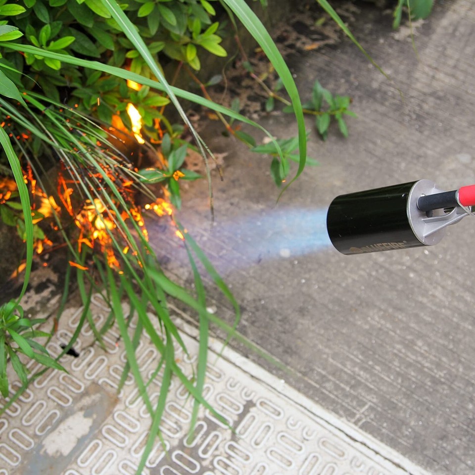 BLUEFIRE 150000 BTU High Output Propane Torch Weed Burner with 10ft ...
