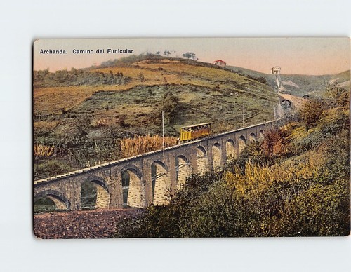 Postcard Funicular Road Archanda Spain | eBay