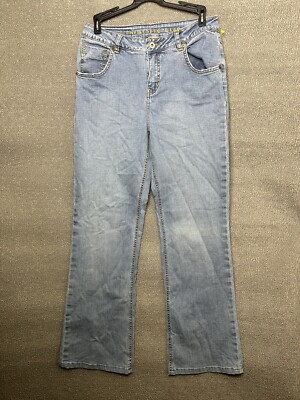 CHRISTOPHER BLUE Denim Blue Jeans Bootcut Women’s Size 10 Light Wash | eBay