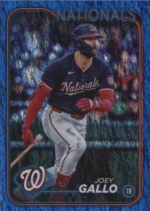 2024 Topps Update Series - Joey Gallo #US136 Blue Holo Foilboard /999 ...