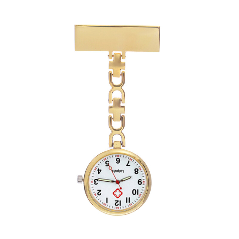 New Clip on Nurse Watch Pin Brooch Quartz Pocket Watch for Men Women | eBay