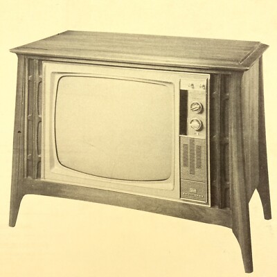 1968 RCA TV Model CTC35C Wire Schematic Service Manual Vintage Original ...
