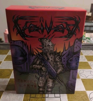 VOIVOD - Target Earth 2 CD Boxed Set #/1000. With Postcards Sticker ...