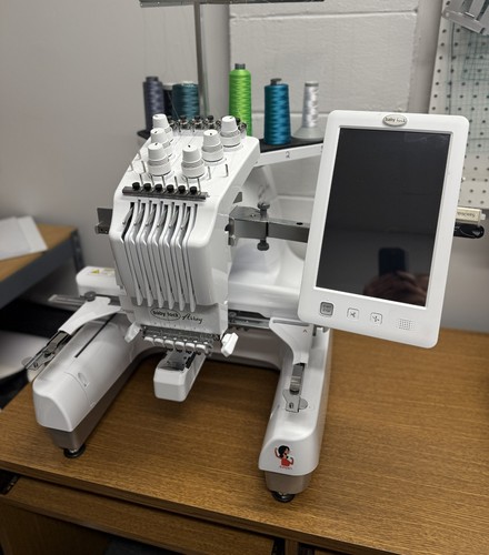 Extras + Babylock Array 6 Thread Embroidery Machine - Used Great Shape ...