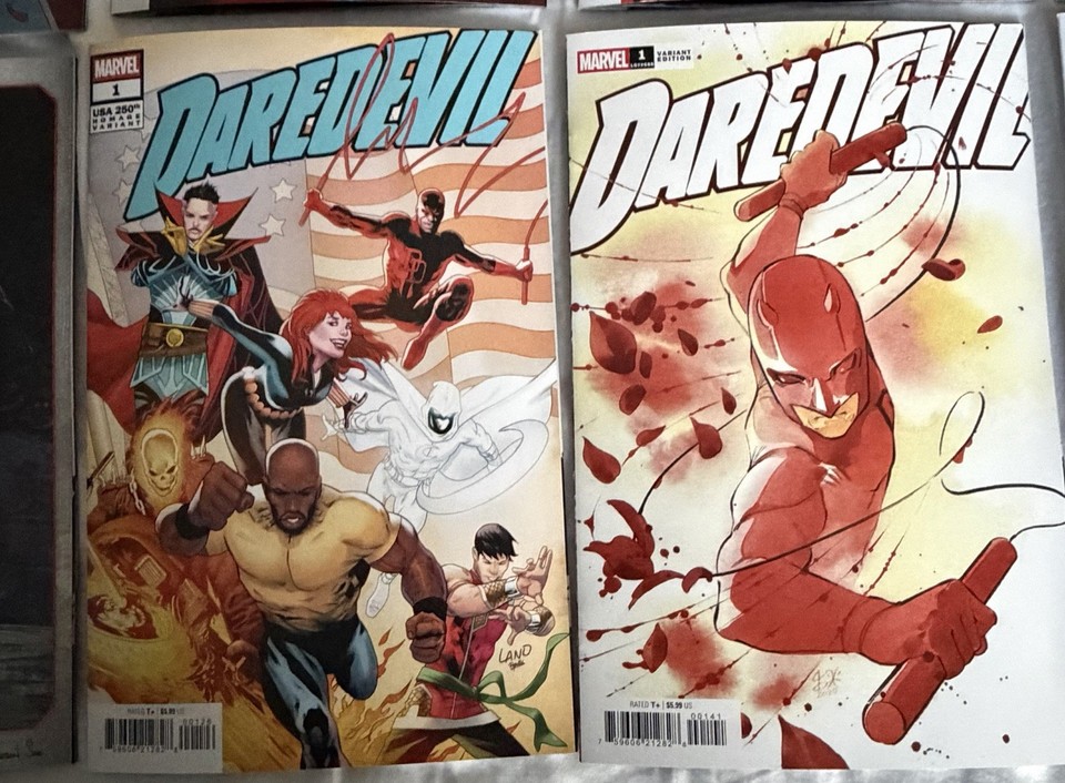 Marvel Comics Daredevil blind bag Comic Book Lot 10 Variants | eBay