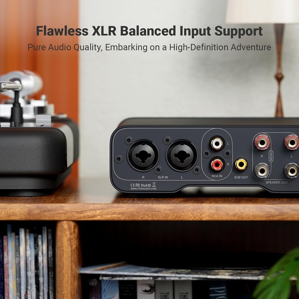 Fosi Audio ZA3 TPA3255 Balance Stereo Amplifier Home Audio Mono ...