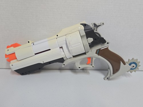 Nerf Rival Overwatch McCree Revolver Blaster Big Toy (Gun Only) White ...