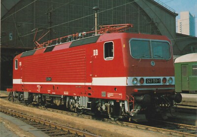 GERMANY - DB electric passenger loco at Leipzig in 1986 | eBay