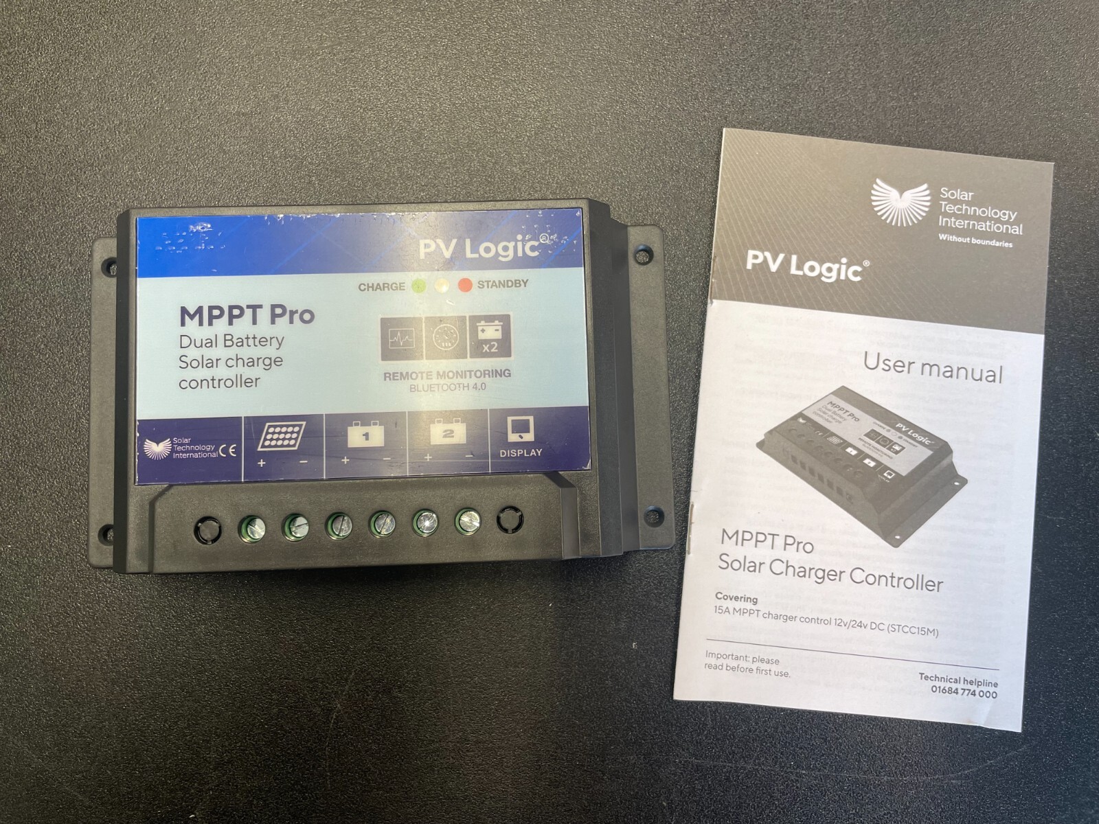 Solar Technology PV Logic MPPT Pro 15A 12/24V Charge Controller ...