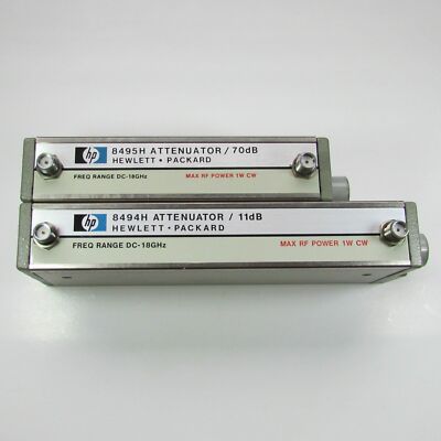 8494H+8495H DC-18GHz 81dB 24V SMA Programmabe Attenuator DHL or Fedex ...