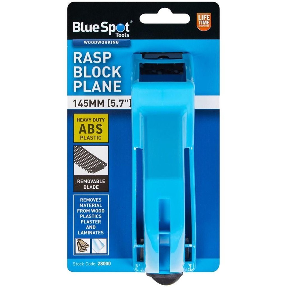 BlueSpot Mini Hand Rasp Block Surform Plane Planer For Wood ...