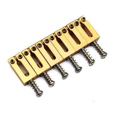 SOLID BRASS 10.8MM Bridge Saddles for Fende Telecaster Strat Tele ...