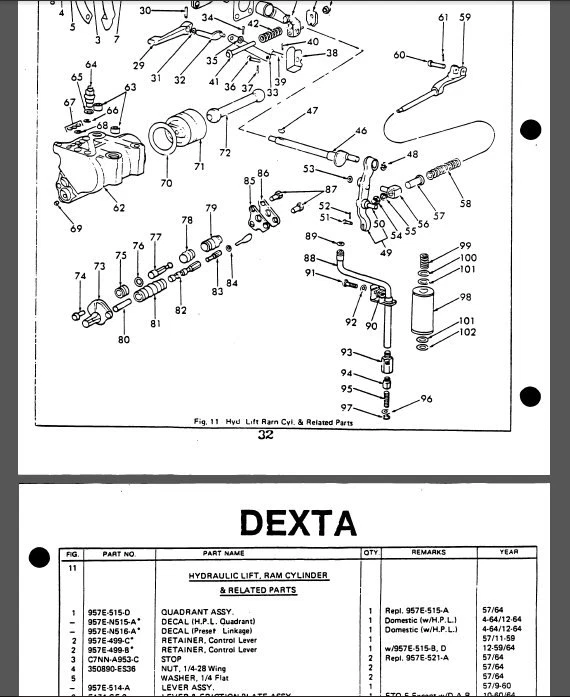 Fordson Dexta Part List PDF, 47% OFF