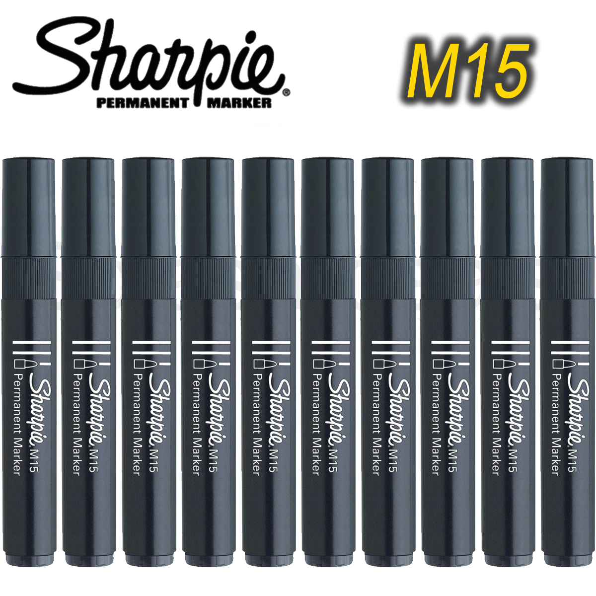 Sharpie M15 Bullet Nib Pen Permanent Marker Black Thick Tip - Choose ...