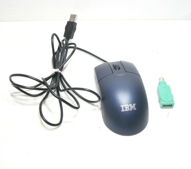 IBM Optical Scroll USB Vintage Mouse in NOX NOS 19K2005 for sale online ...